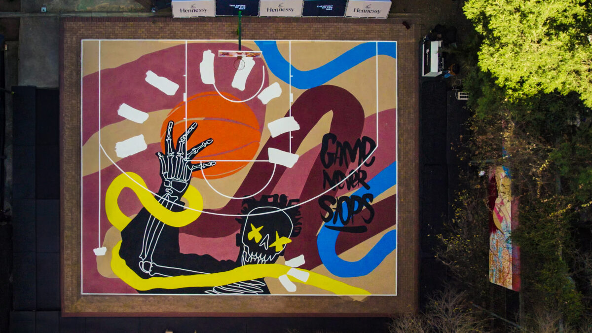 African Ginger breathes new life into inner city basketball court - The ...